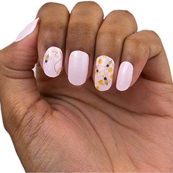 Color Street | Makeup | Color Street Bee You Bumble Bees Honey Combs On ...